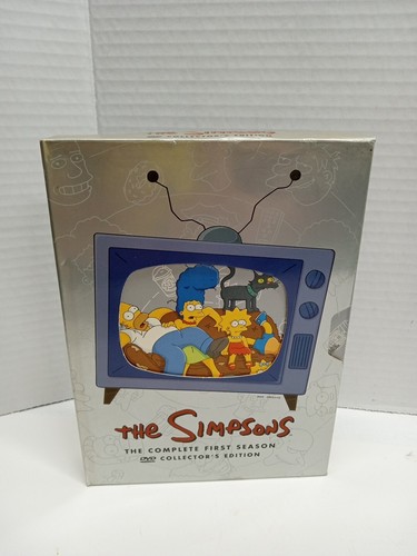 The Simpsons - Complete First Season (DVD, 2001, 3-Disc Set, Collector ...