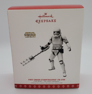 First Order Stormtrooper FN-2199 2017 Hallmark Keepsake Star Wars ...