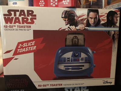 New Disney Star Wars 2-Slice Toaster- Toast Iconic R2-D2 onto your ...