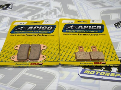 Apico Trials Front & Rear Brake Pads Set for Beta 125 200 250 300 EVO ...