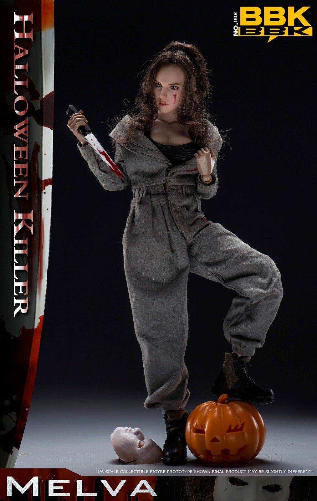 1/6 Female BBK BBK008 Halloween Killer Monica Bellucci 12" Action ...