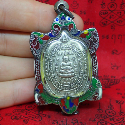 Phra Sangkachai Rare Thai Amulet "Fat Monk" Pendant Turtle Buddhism ...