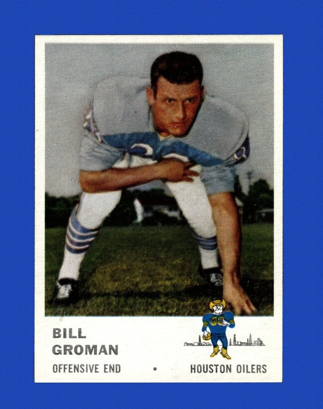 1961 Fleer Set-Break #172 Bill Groman NM-MT OR BETTER *GMCARDS* | eBay