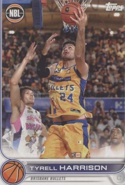 2022-23 Topps NBL National Basketball League - Tyrell Harrison #15 (RC ...