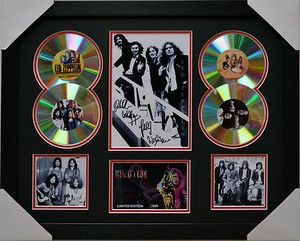 LED ZEPPELIN MEMORABILIA FRAMED SIGNED LIMITED EDITION 4CD | eBay