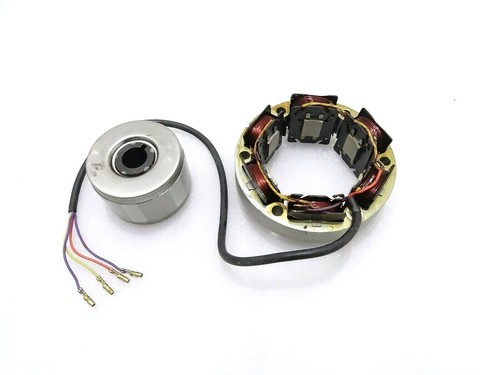 12V 4 Wire Alternator & Rotor Compatible With Royal Enfield Bullet | eBay