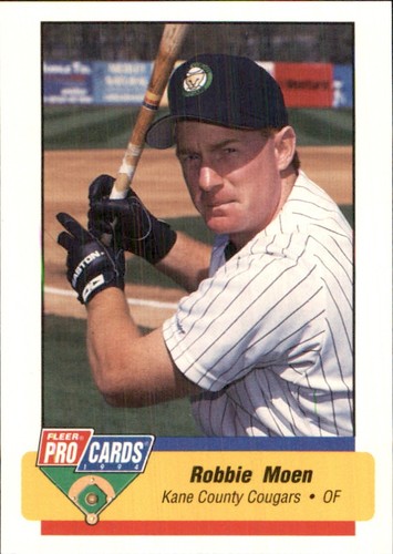Robbie Moen 1994 Fleer ProCards #176 RC Kane County Cougars ...