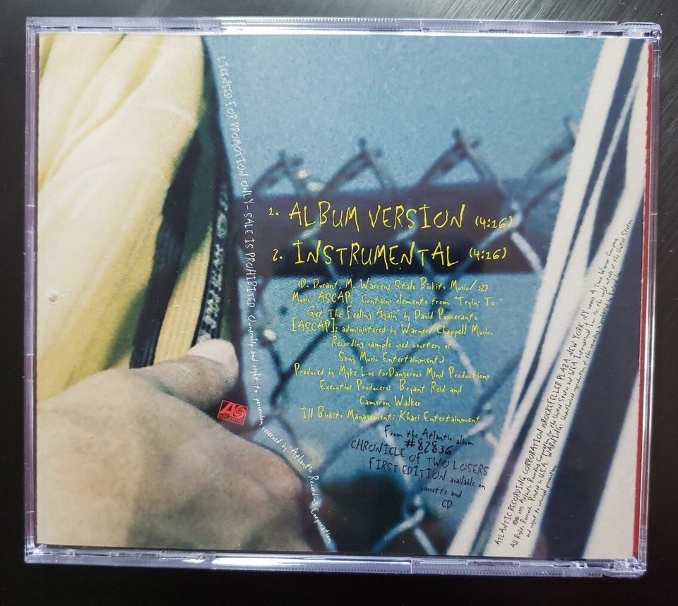 God Bless Your Life CD Ill Biskits Promo 1995 Atlantic Records HIP-HOP ...