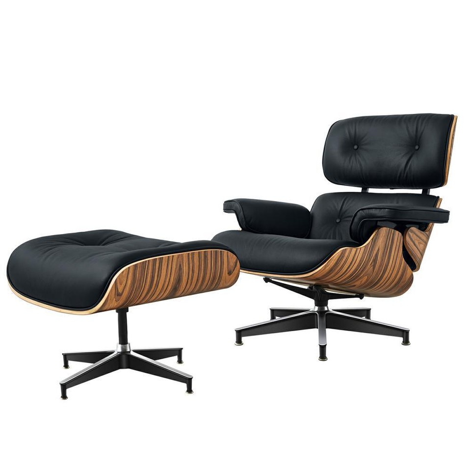 Computer Gaming Office Chair Lounge Chair and Ottoman Leather Task Desk ...