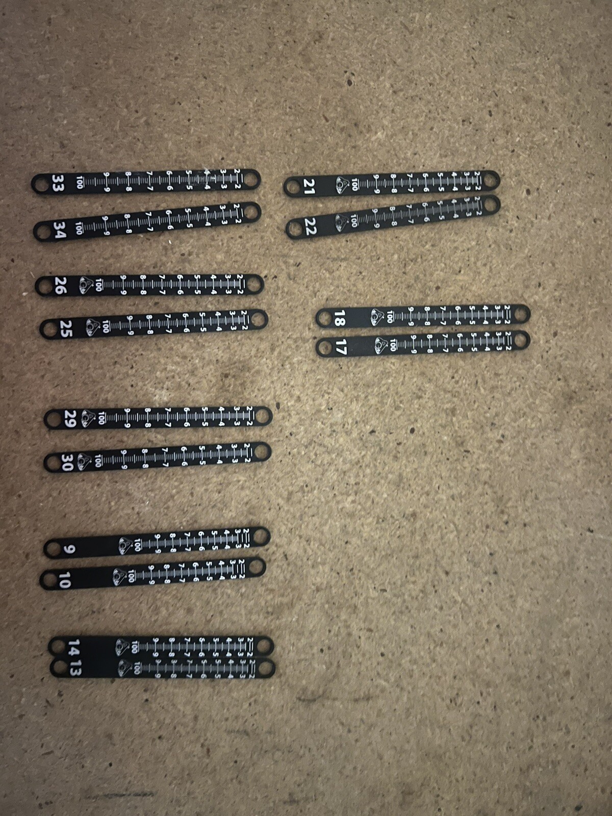 Axcel Achieve Xp Metal Sight Tape Scale #21 And #22 | eBay