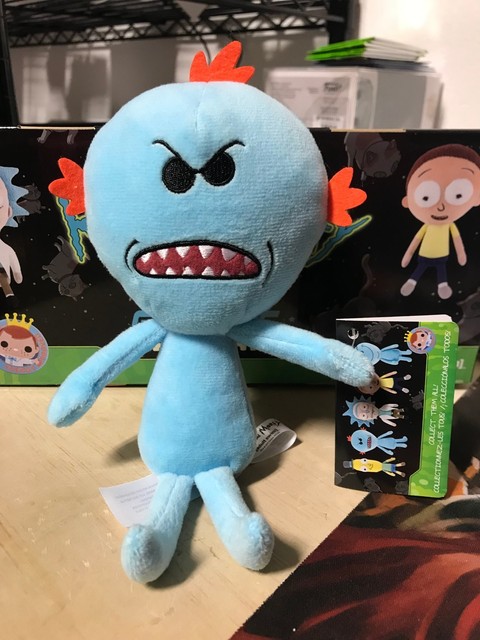 Funko Rick and Morty Galactic Plushies Meeseeks Angry Plush Figure in ...