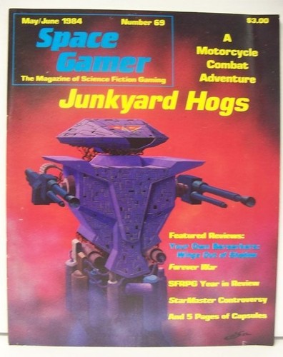 1984 The SPACE GAMER RPG Magazine # 69 ~JUNKYARD HOGS | eBay UK