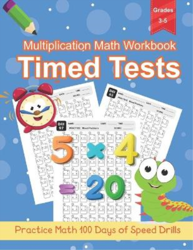 Kindred Sladey Multiplication Math Workbook Grade 3-5 (Poche ...