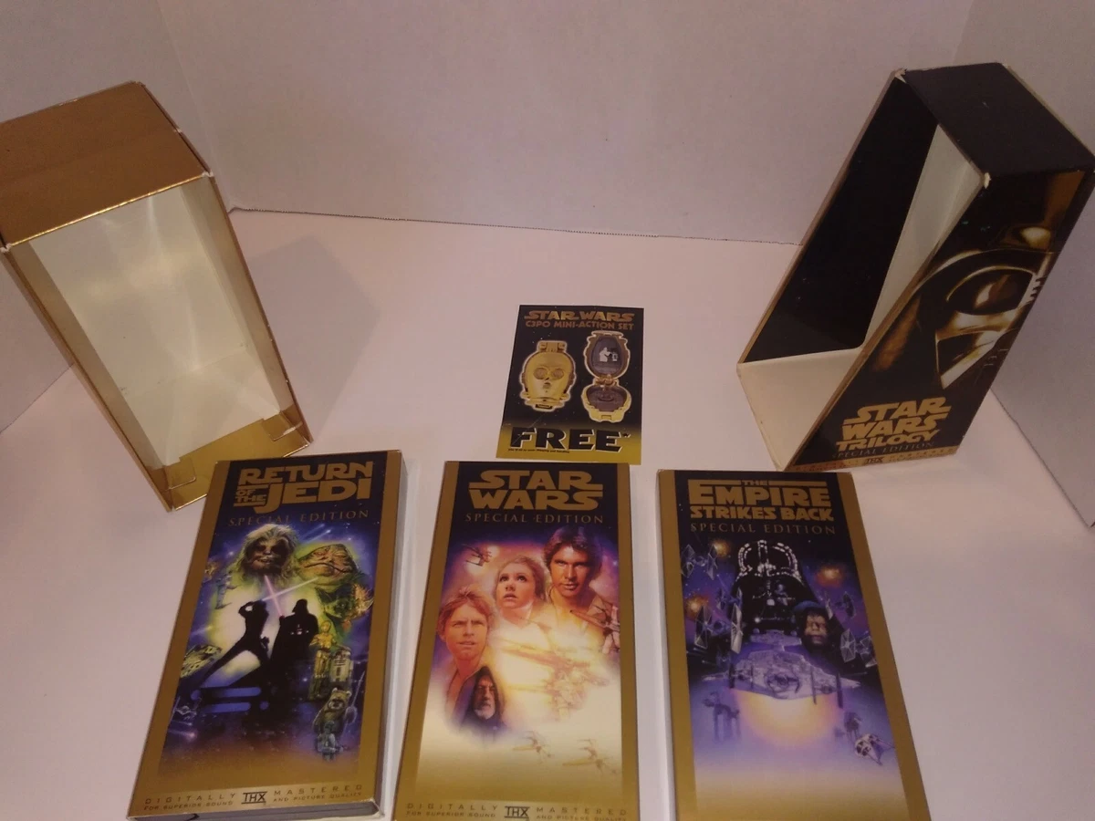 Star Wars Trilogy Vhs Ebay