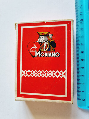 Cards For Game Sealed Modiano Poker Bridge Vintage Original Playing ...