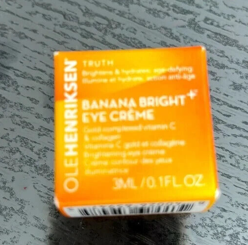 Ole Henriksen Banana Bright Eye Creme Cream .1oz/ 3mL MINI/TRIAL/TRAVEL ...