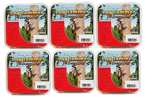 Pine Tree Farms Log Jammers Hi Energy Suet 3 Plugs Per Pack (6-Pack ...
