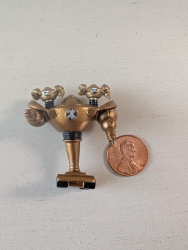 Disney Toy Story Space Mission Emperor Zurg's Robot Zurgbot Gold Mini ...