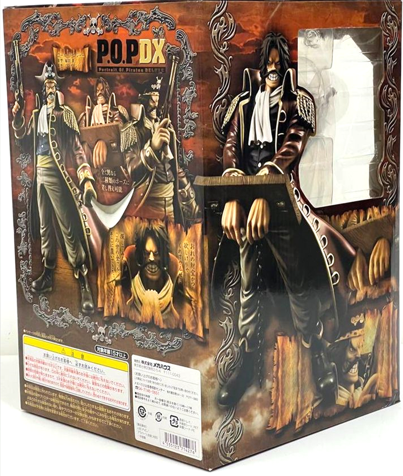 One Piece POP DX Excellent Model 10th Action Figure Statue Gol D Roger ...