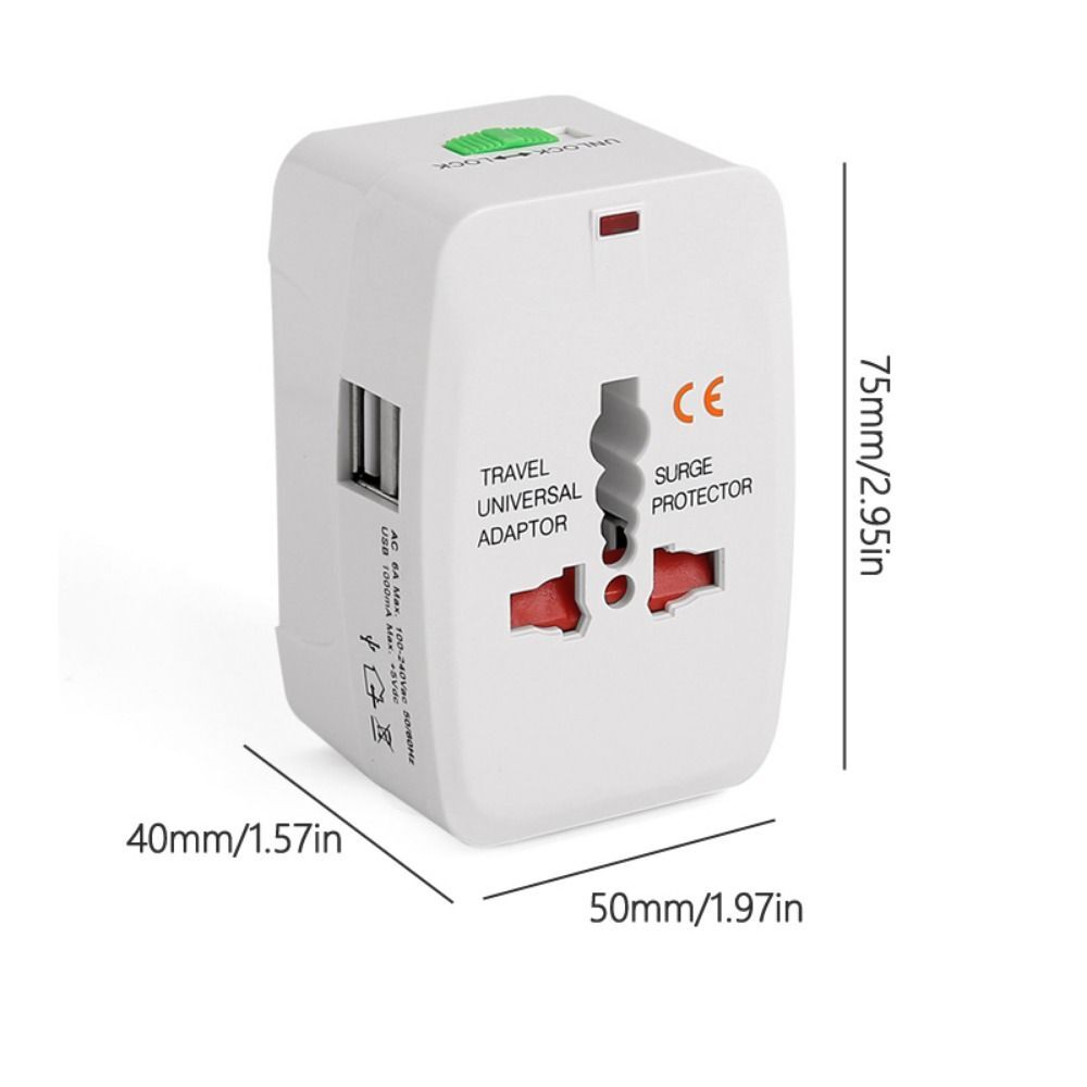 1Pcs Universal Conversion Plug Socket Connector AC Power Charger ...