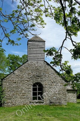 Photo 6x4 Craswall church Craswall/SO2835 This is the west end of the ...