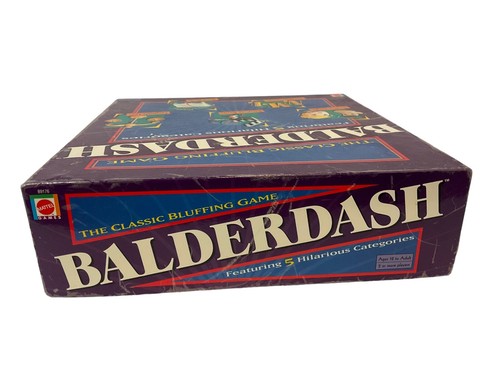 Vintage 2003 Mattel Balderdash board game with all pieces included ...