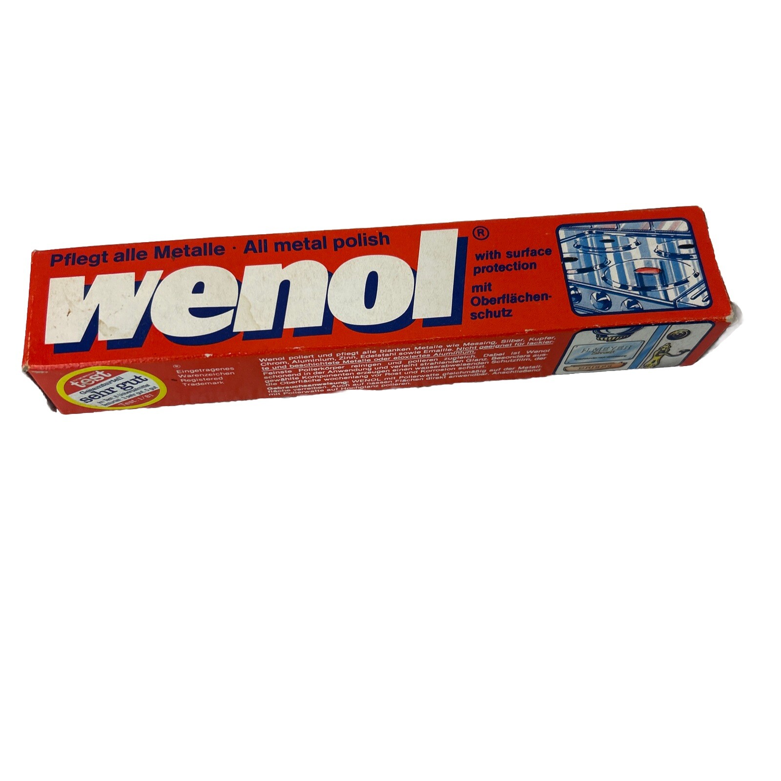Wenol Metal Polish Cleaner Red All For Brass Copper Stainless Steel 1 ...