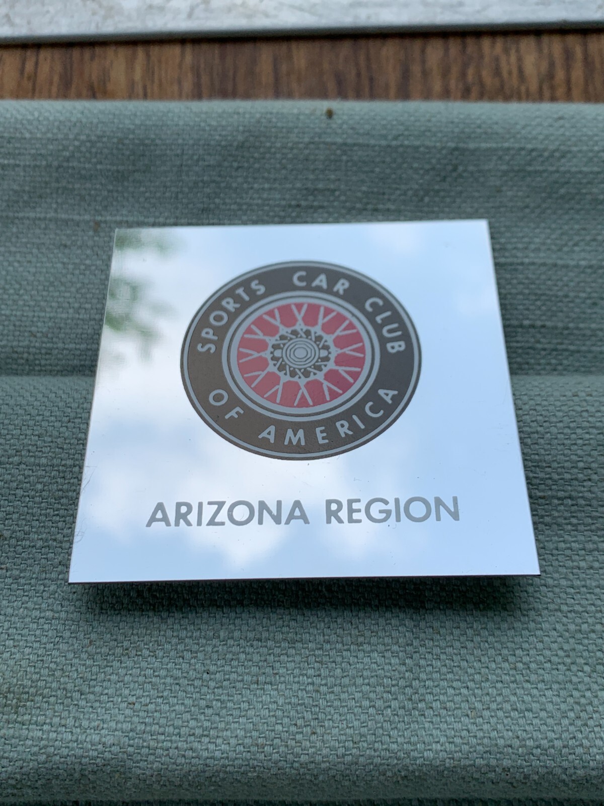 Rallye Productions Dash Plaque Sports Car Club America SCCA Arizona ...