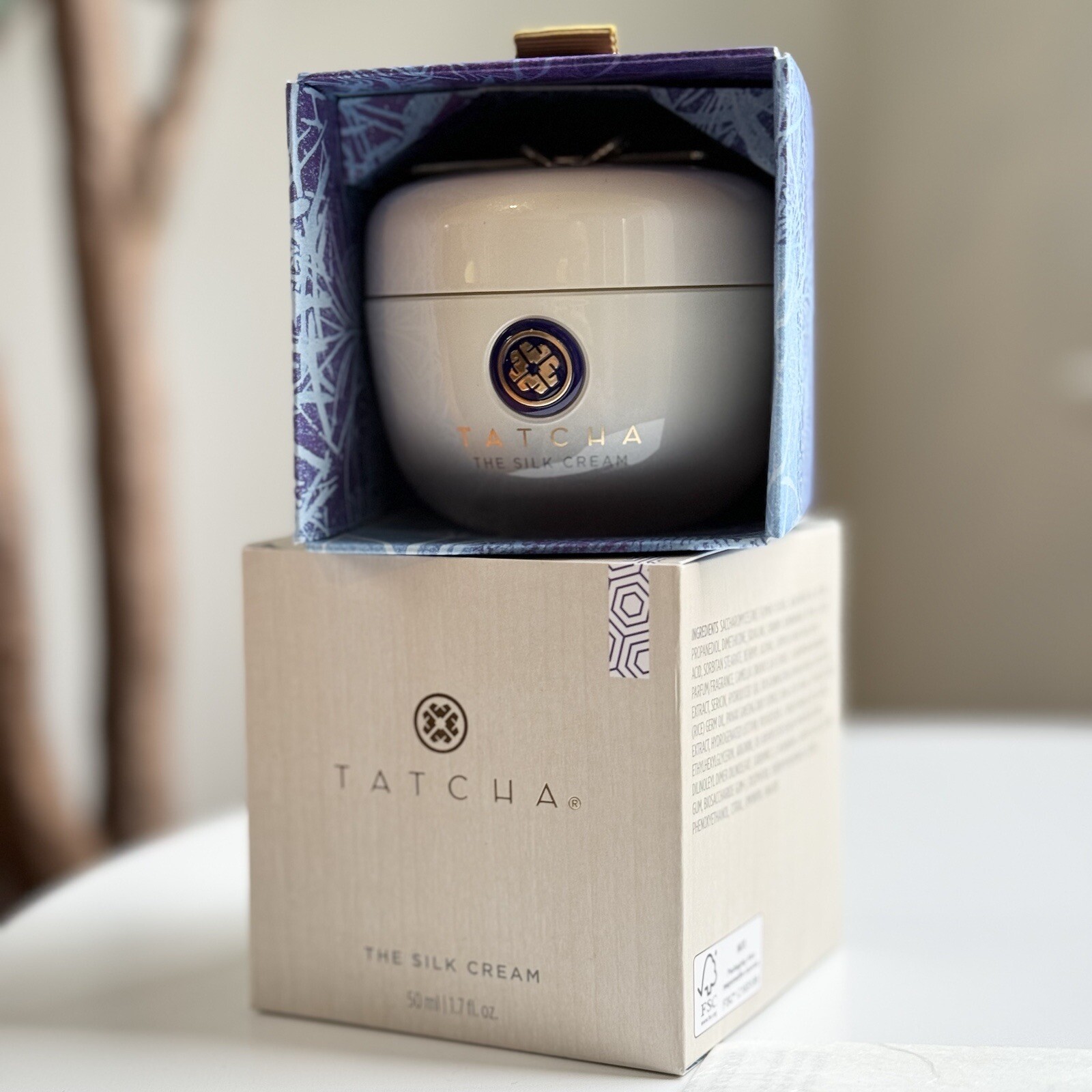 Tatcha The Silk Cream Hydrating For Visibly Firmer Skin 1.7oz/50 mL New ...