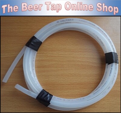 Valpar 5/16" Outside Diameter Clear Beer Line / MDPE Pipe (8mm OD 5.4mm ...