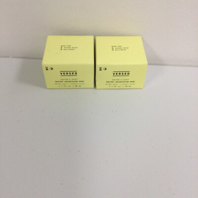 2 pack Versed Doctor’s Visit Instant Resurfacing Mask ~ 1.7 oz / 50 ml ...