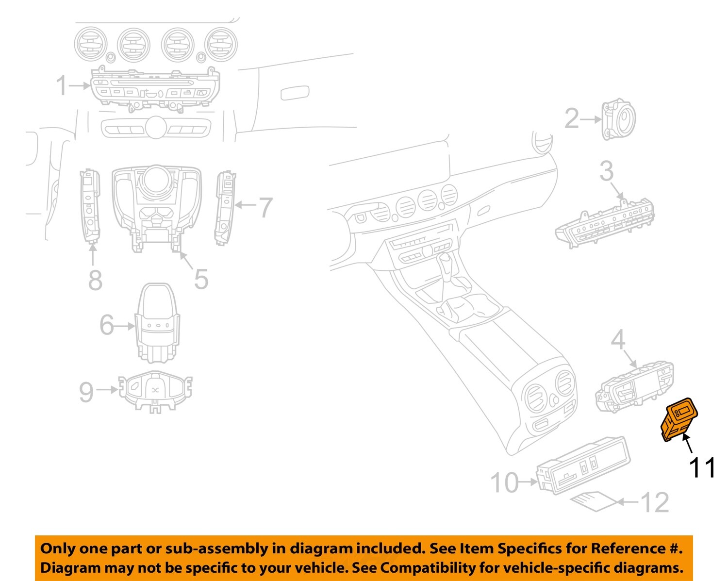 MERCEDES OEM 2018 E400 Console-Usb Port 2138203200 | eBay