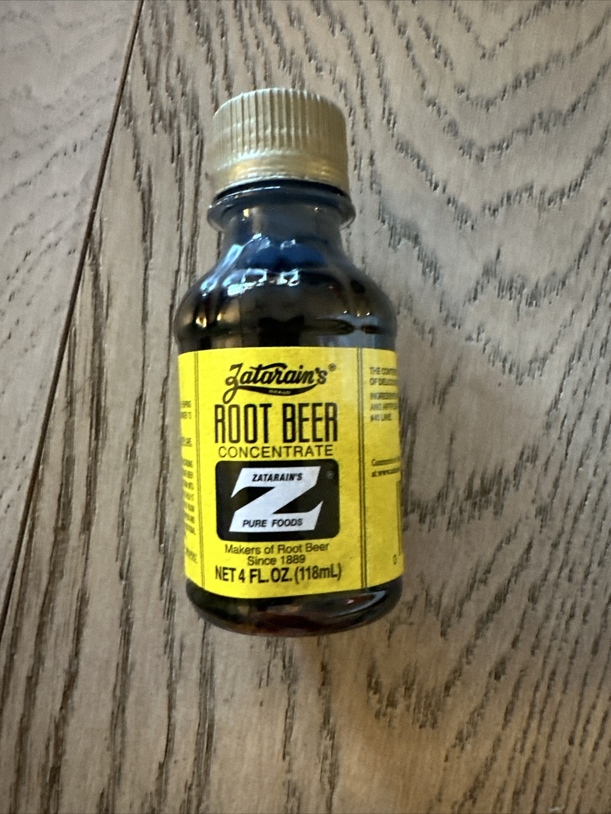 Zatarain's Root Beer Extract 4 FL Oz Plastic Bottle for sale online | eBay