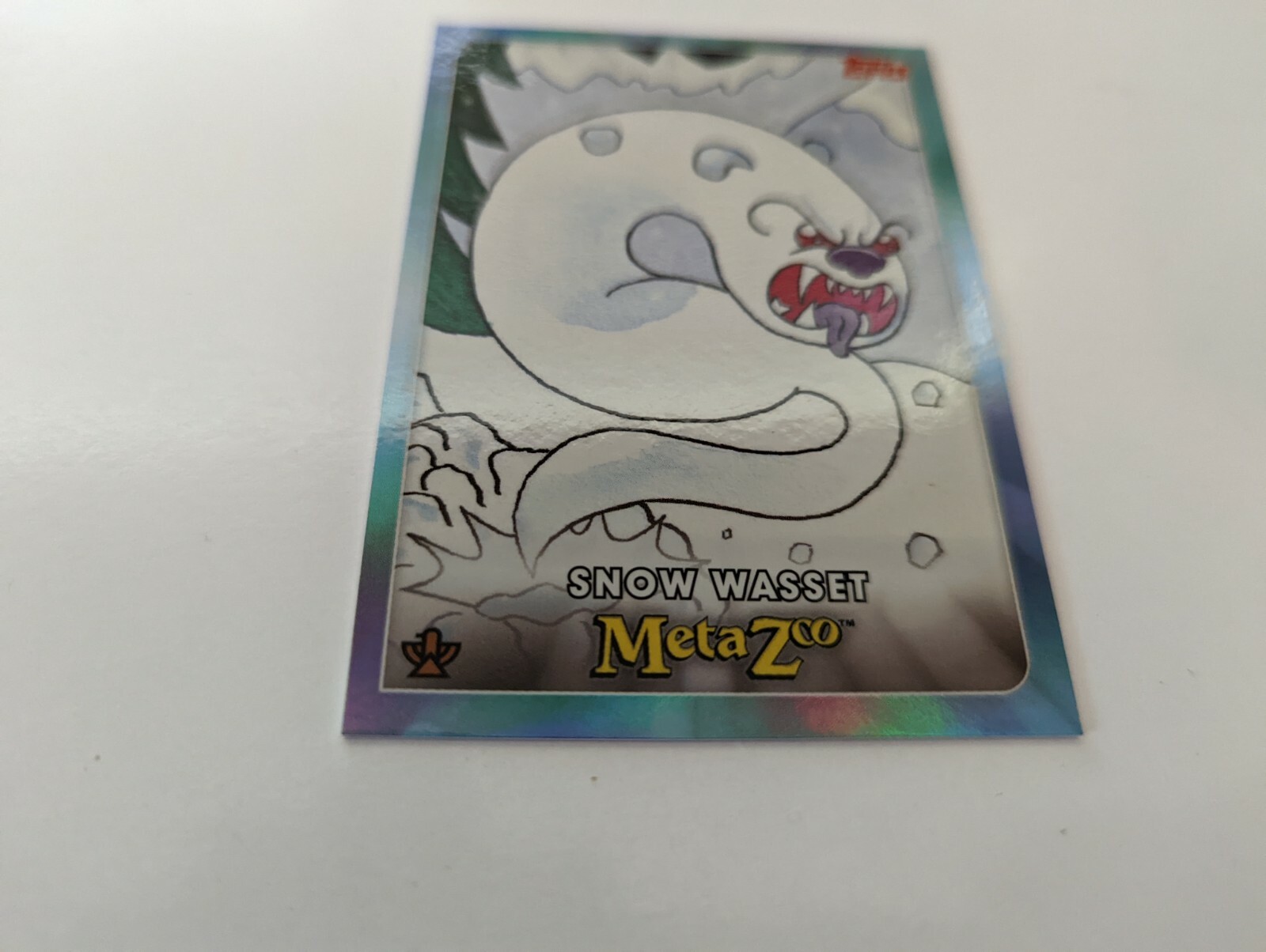 Topps MetaZoo Snow Wasset Cryptid Nation Series 0 Silver Foil Rare Holo ...