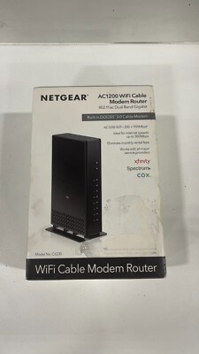 NETGEAR DOCSIS 3.0 1.2Gbps Two-in-one Cable Modem + WiFi Router (C6230 ...