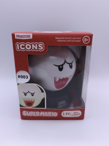 Super Mario Boo Night Light #003 Nintendo Lamp Paladone Icons New In ...