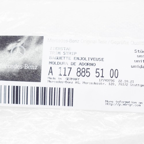 NEW MERCEDES-BENZ CLA C117 FRONT BUMPER RIGHT SIDE TRIM A1178855100 | eBay