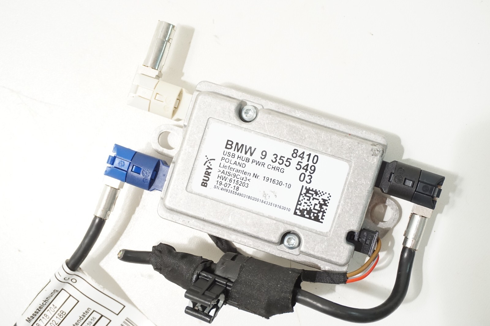 Genuine BMW F20 F22 F45 F30 F31 G20 F32 G30 G31 G01 USB Hub Connection ...