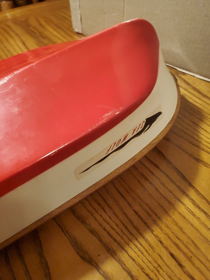 Vintage Fleet Line SEA WOLF Battery Powered Boat BO NICE CONDITION! | eBay