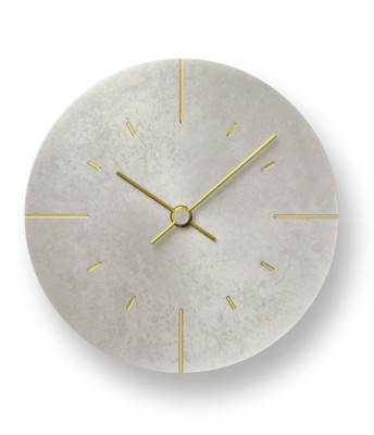 Lemnos Orb AZ15-07SL Wall Clock Analog Brass Silver Orb Plaque Sterling ...