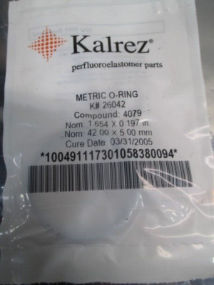 KALREZ 26042 METRIC O-RING, Compound 4079, KF40, 106590 | eBay