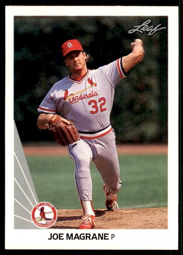 1990 Leaf Joe Magrane St. Louis Cardinals #11 | eBay