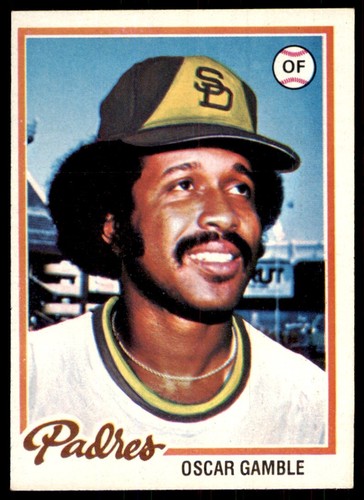 1978 Topps Oscar Gamble (100) Baseball Cards #390 | eBay
