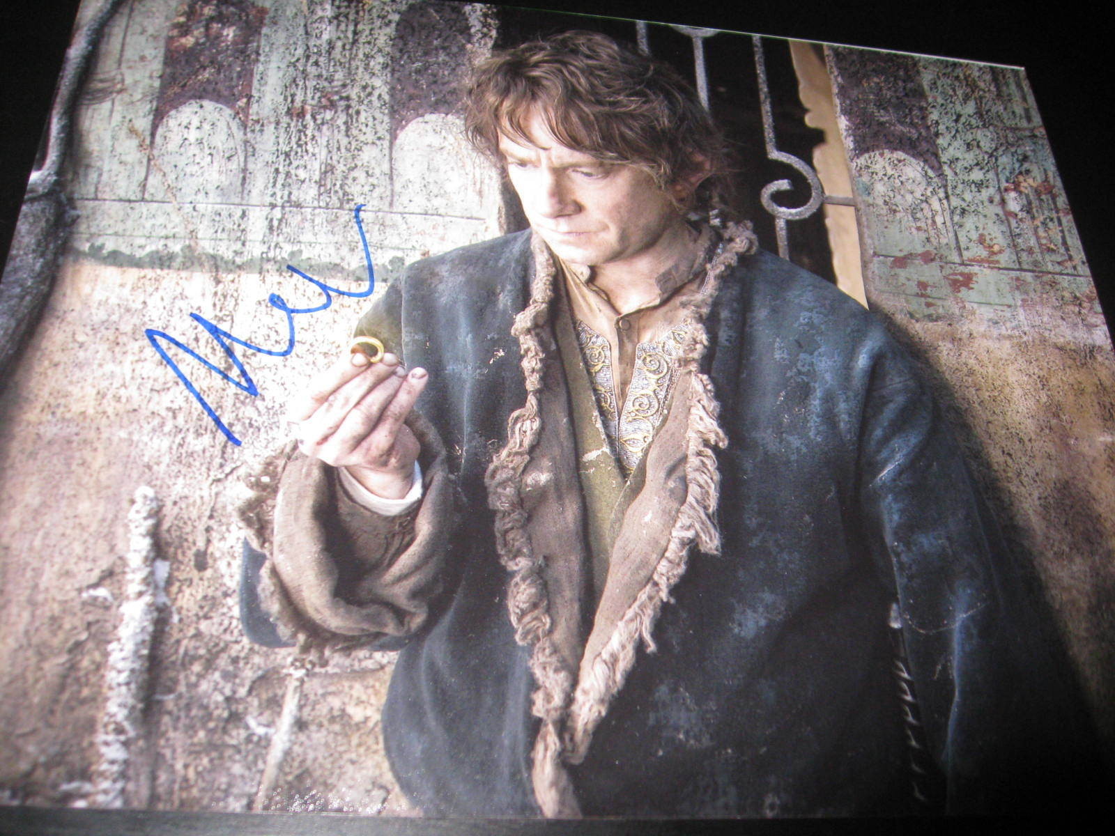 MARTIN FREEMAN SIGNED AUTOGRAPH 8x10 PHOTO BATTLE OF THE FIVE ARMIES ...