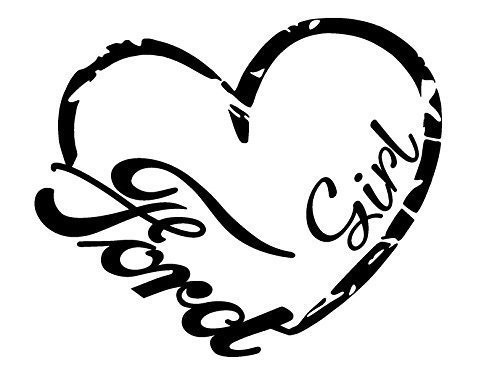 Ford Girl Decals