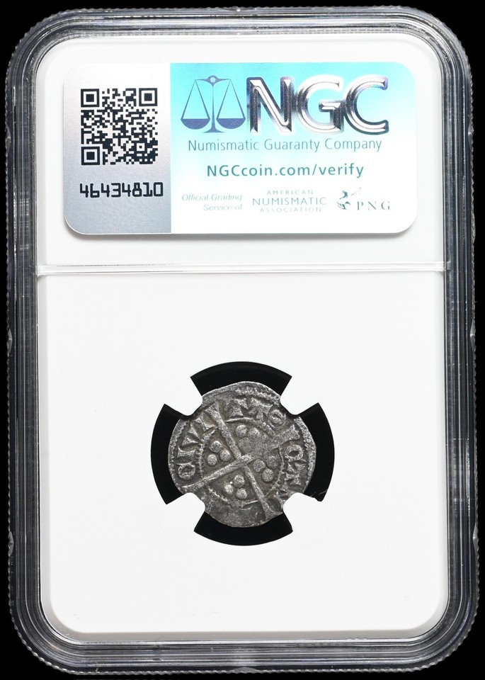 ENGLAND. Edward I Longshanks, 1272-1307. Penny, Canterbury, S-1419, NGC ...