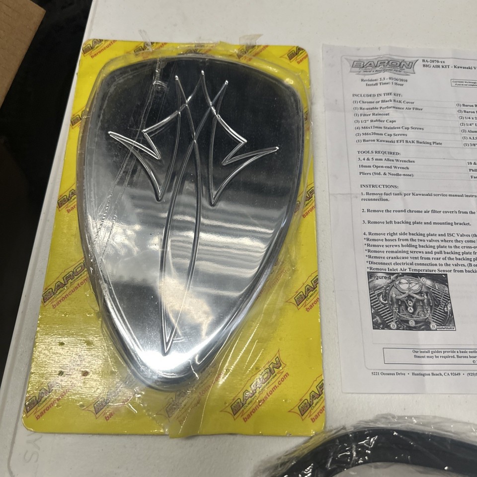 Baron Custom Accessories Big Air Kit Part 1010-0663 Color Pinstripe ...