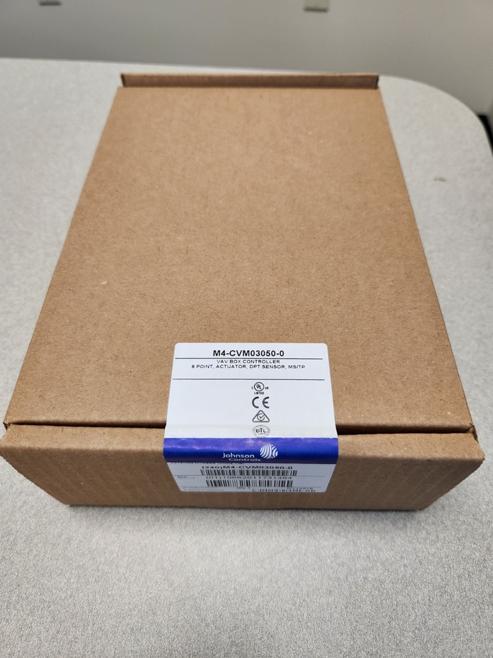 Johnson Controls M4-CVM03050-0 VAV Controller 8 PT VAV ACT DPT MSTP 8PT ...