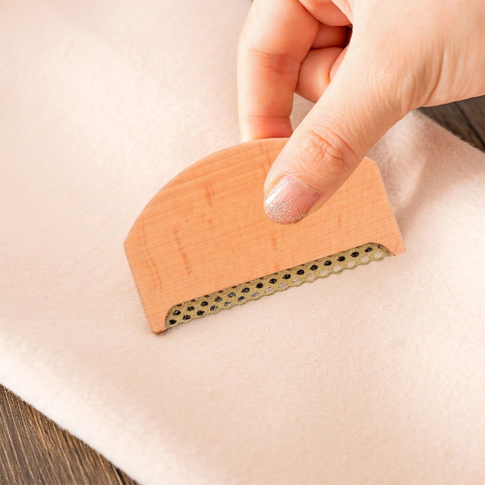 2 Pcs Pilling Fuzz Remover Fabric Shaver Sweater Comb Clothes Defuzzer ...