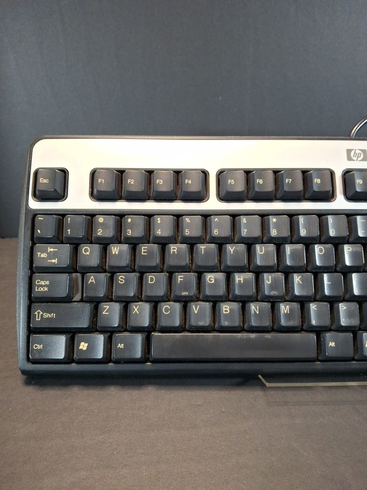 HP Wired PS/2 Keyboard 9109 / KB-0316 - 382641-001 K1 | eBay